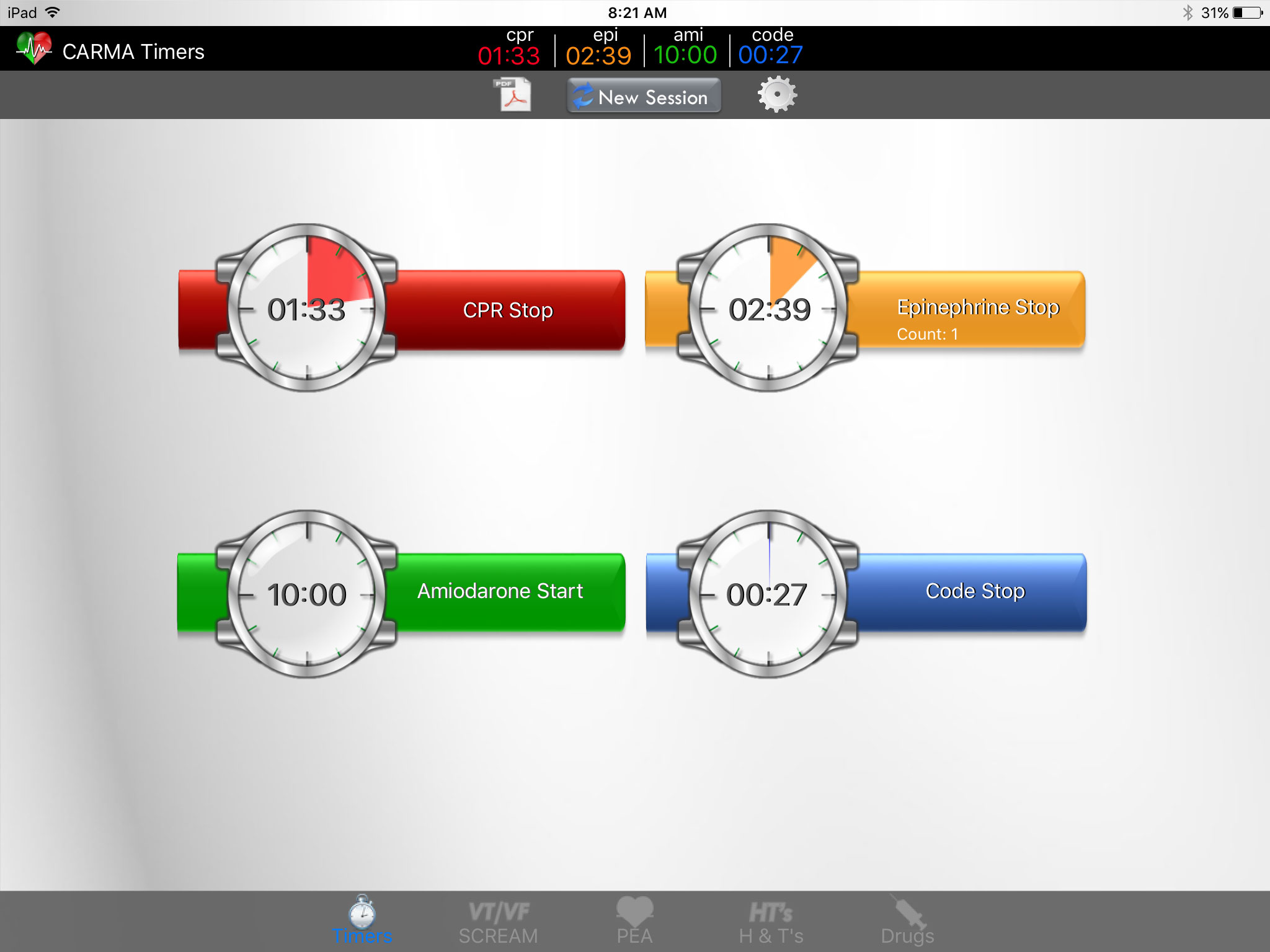 CPR Countdown Timers > ACLS Solutions, LLC.